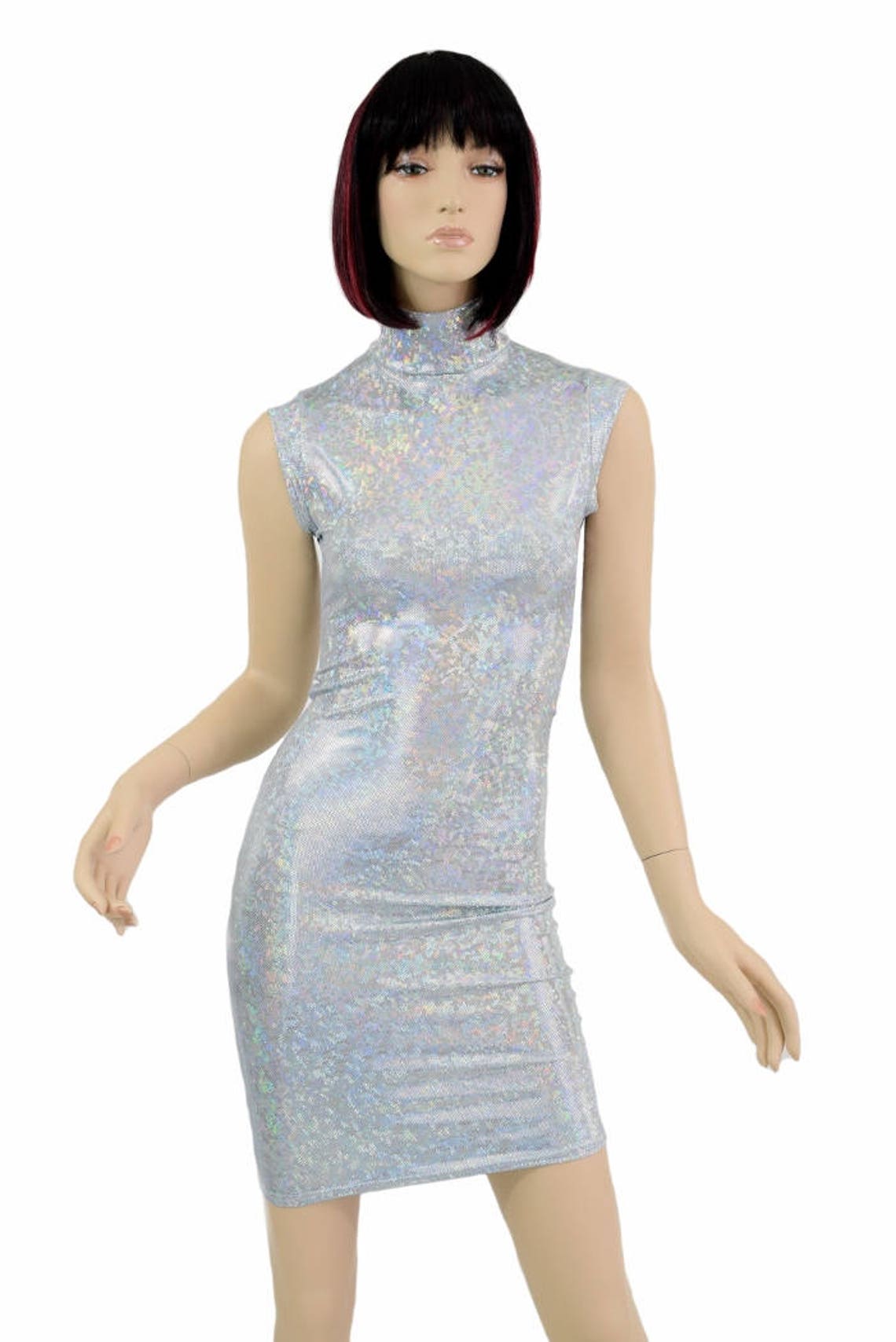 Frostbite Shattered Glass celia Dress With Turtle - Etsy