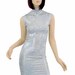 Frostbite Shattered Glass celia Dress With Turtle Neck and Mini Cap ...