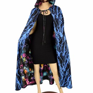 50" or 60" Long Full Length REVERSIBLE Blue Lightning and UV Glow ...