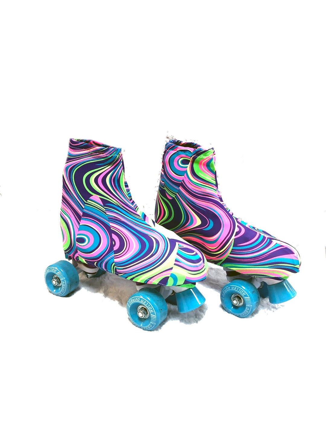 Glow Worm Neon Adult Roller Skate Boot Covers COVERS ONLY- 156435 - Etsy