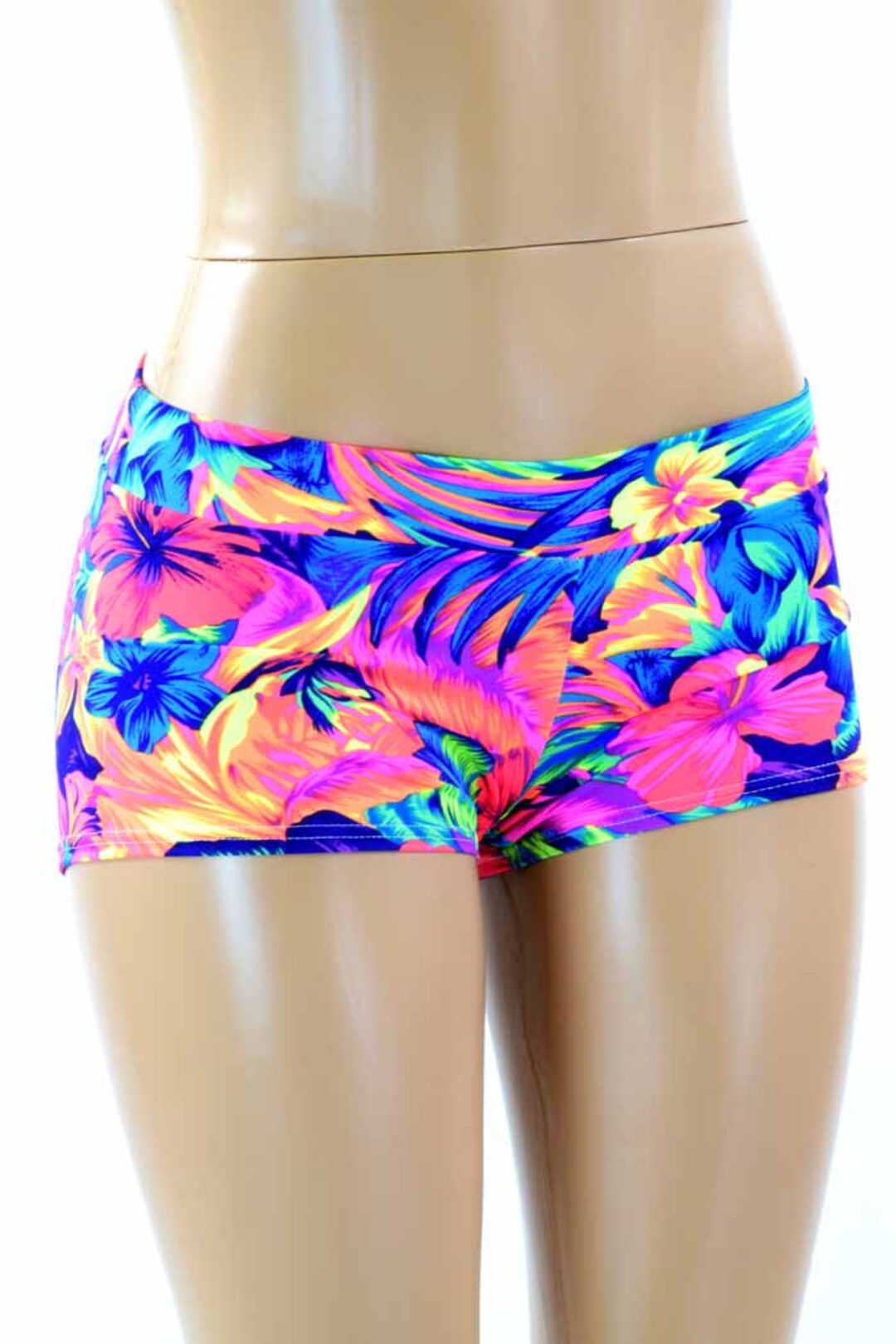 Lowrise Tahitian Floral Booty Shorts 151467 - Etsy