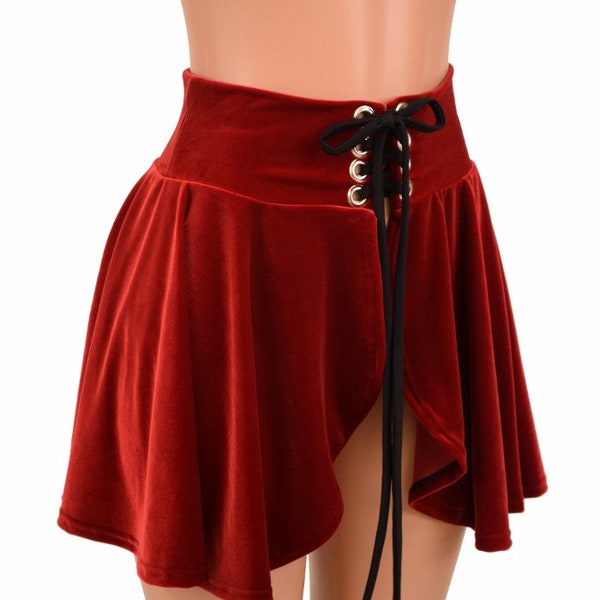 Open Front Skirt - Etsy