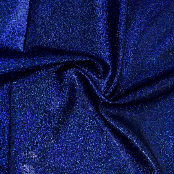 Blue Lurex Fabric - Etsy