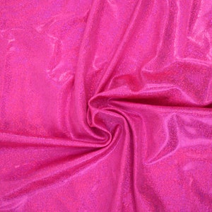 Silver Hi Lo Mini Flip Skirt With Neon Pink Lining 156469 - Etsy