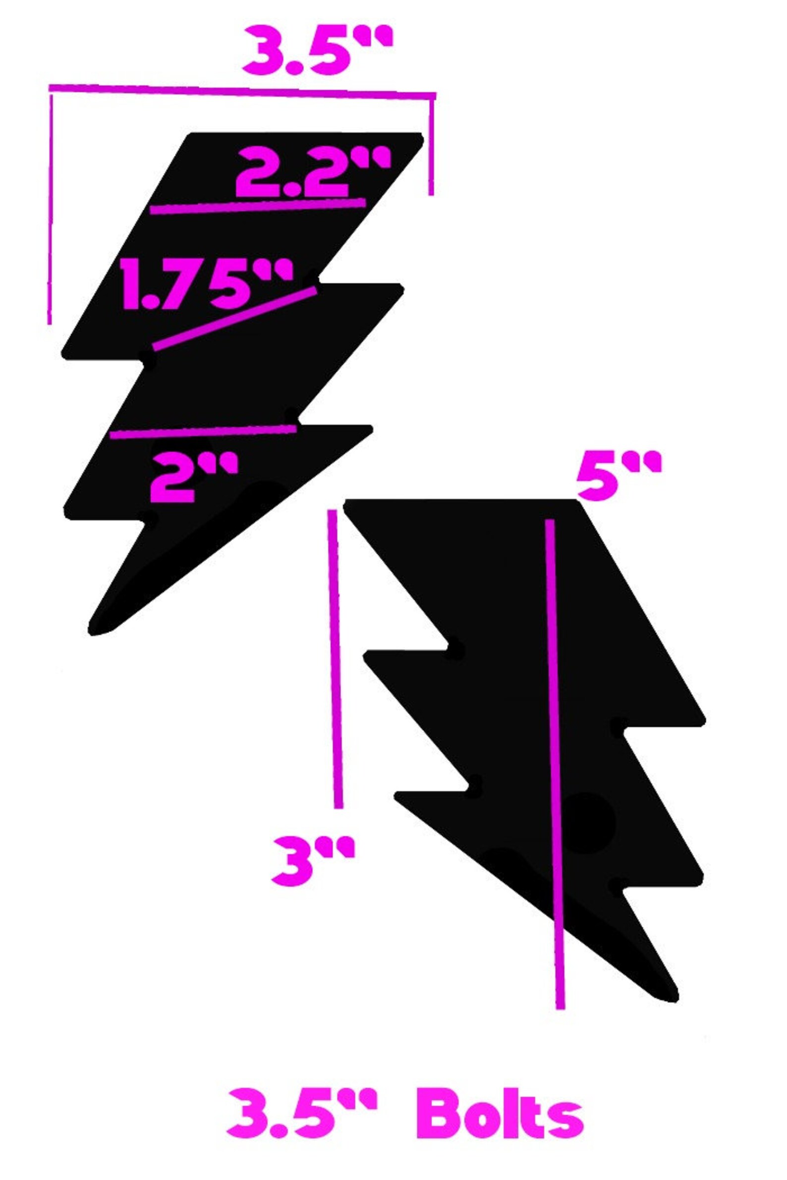 Green Lightning UV Bolt Pasties Body Stickers Thunder Black Light ...