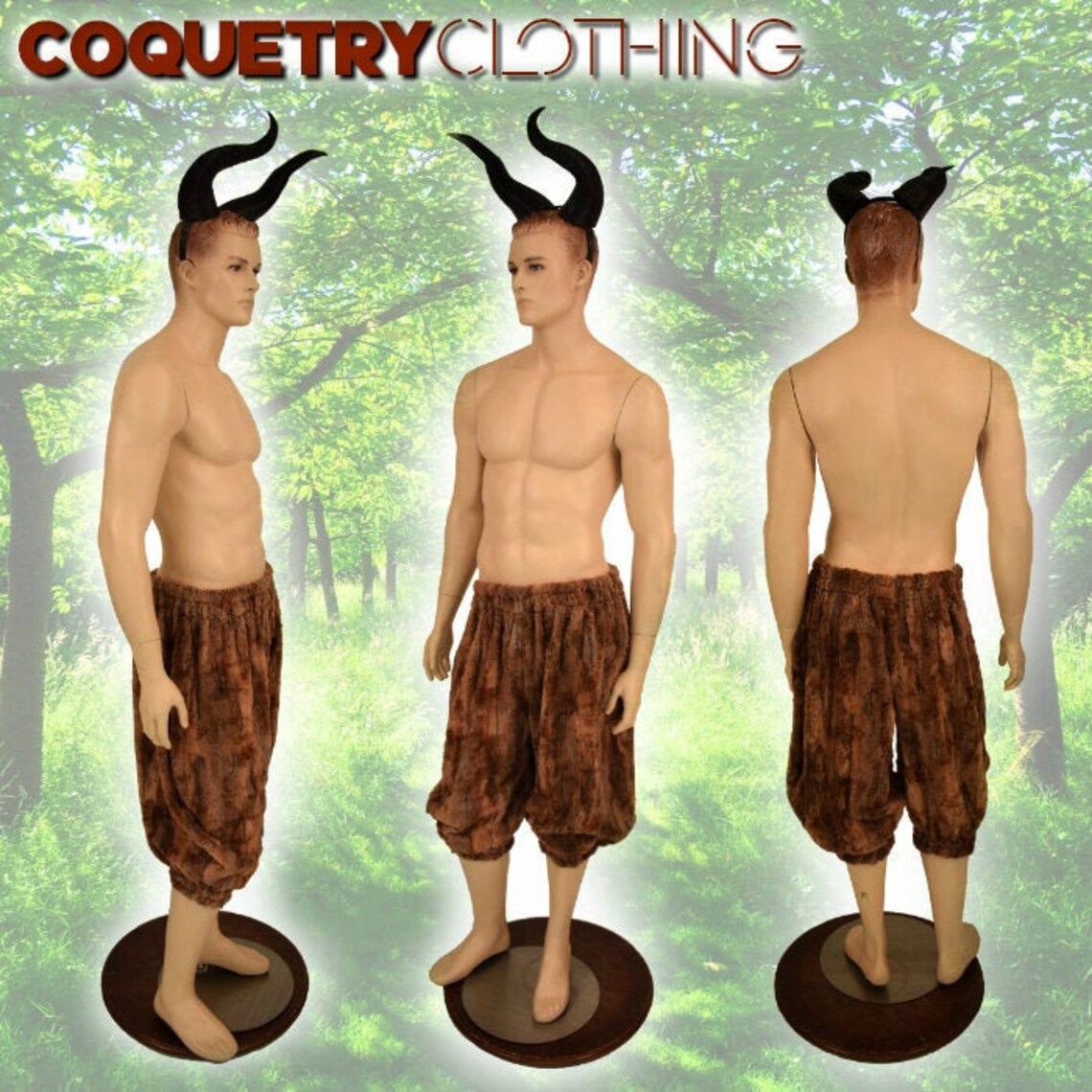 Satyr Red Fox Minky Faux Fur Pants Renaissance Festival Ren - Etsy