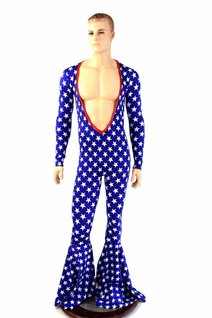 Mens flava Rava Long Sleeve Deep Bro V Neck Evel | Etsy