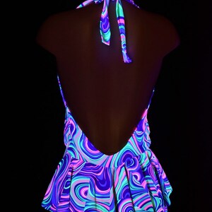 UV Glow Worm Print Josie Ruffle Rump Romper - 155446 - Etsy