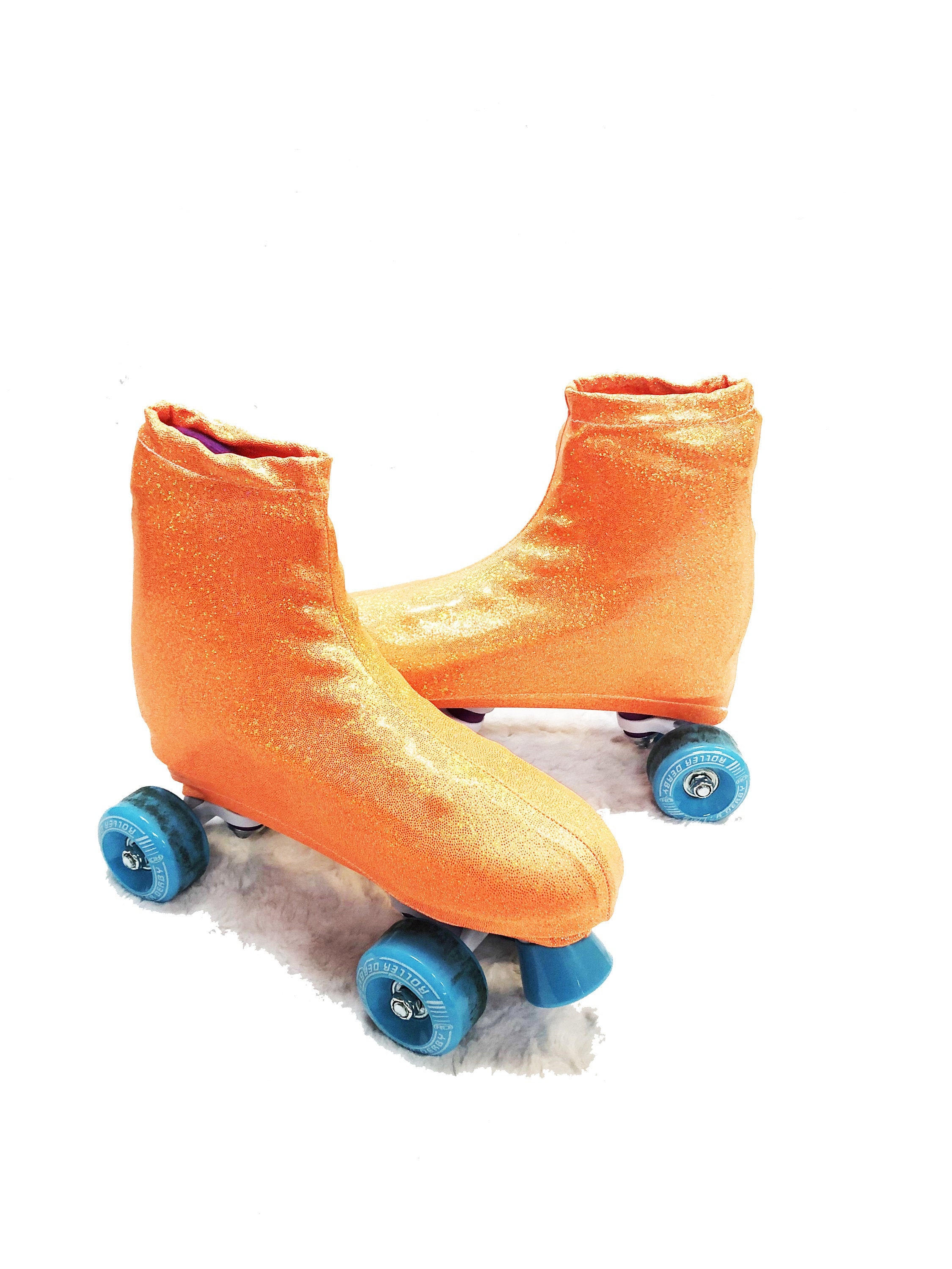 Orange Roller Skates