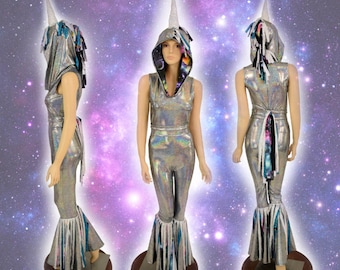 Silver space suit | Etsy