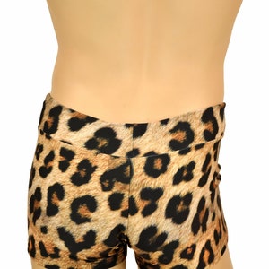Men's Mid Rise Aruba Shorts in Leopard Print Cheetah Wild Animal Zoo ...