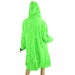 Reversible Minky A Line Coat in Neon UFO Minky and UV Glow Neon Melt ...