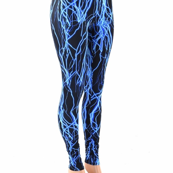 Lightning Leggings - Etsy