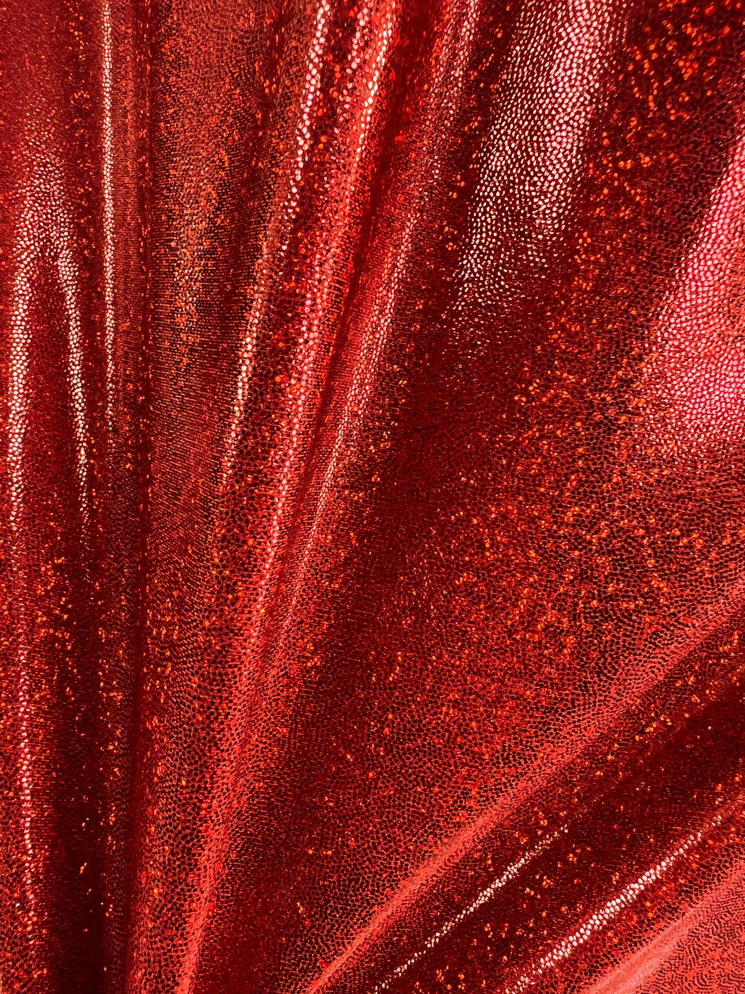 Red Sparkly Jewel Four Way Stretch Spandex Fabric by the Yard - Etsy