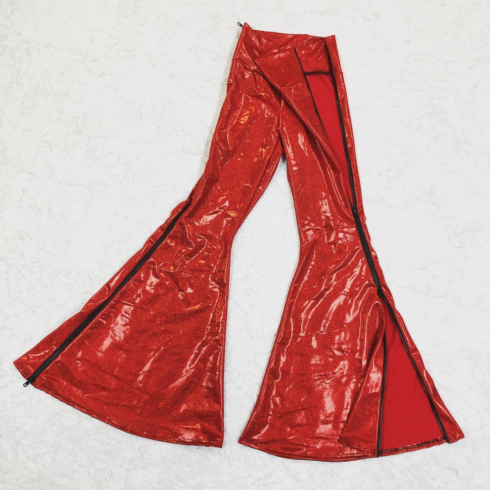 Zip Away Pants With Double Ended, Fully Separating Side Zippers in High ...