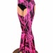 Bell Bottom Flare Chaps in Pink Lightning UV GLOW (shorts Not Included ...