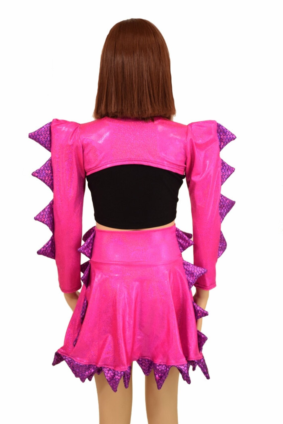 Kids Pink Sparky Jewel spiky Monster Lace up - Etsy