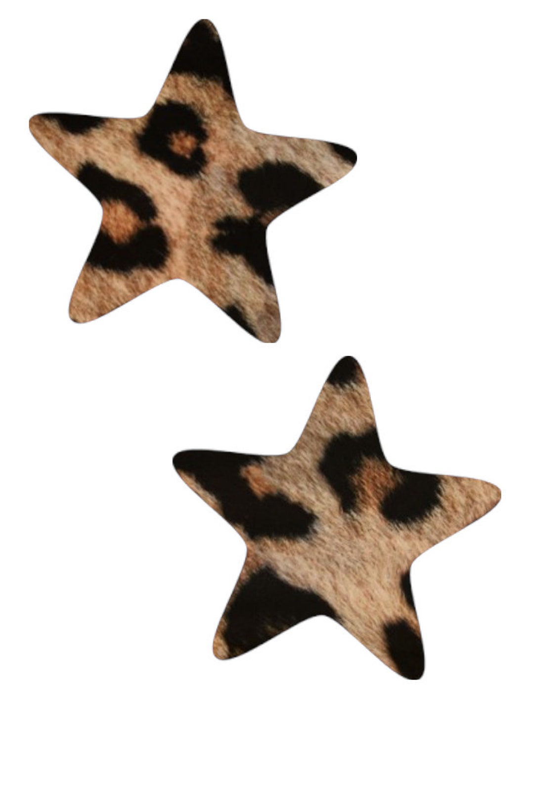 Leopard Print Star Pasties Body Stickers - Etsy