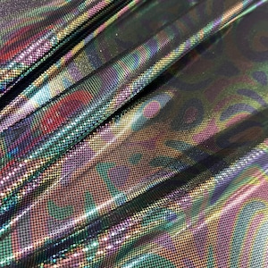 Oil Slick Four Way Stretch Spandex Fabric (by the Yard) - Etsy