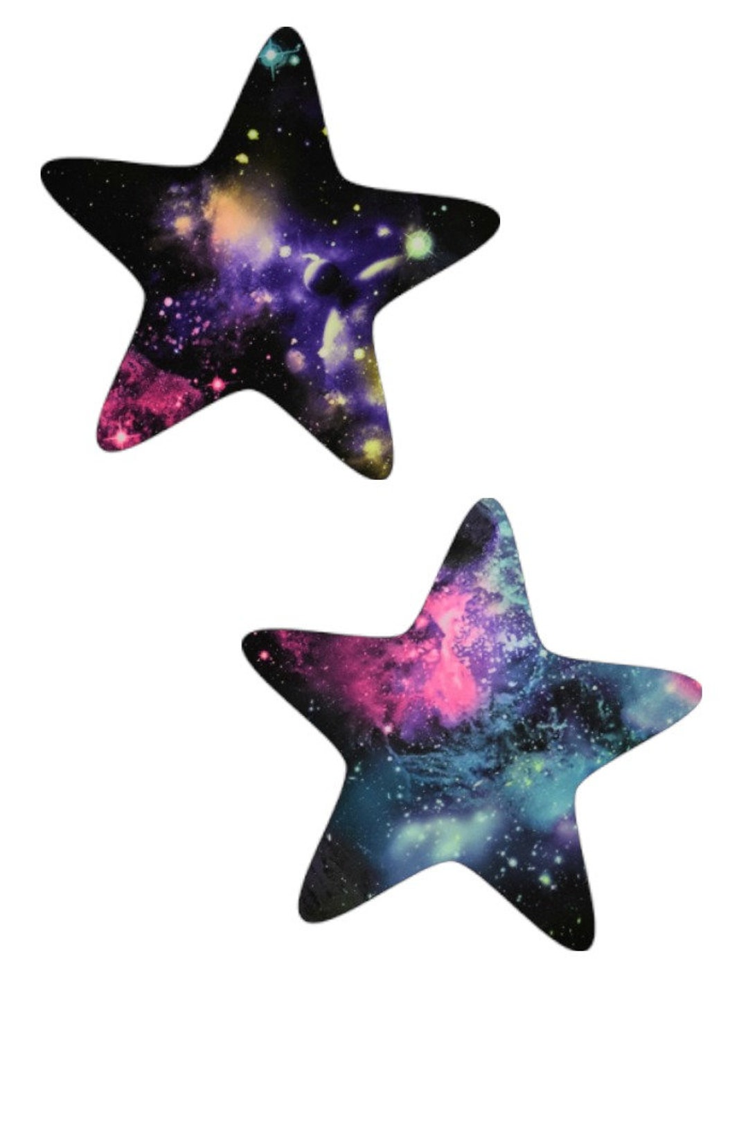 UV GLOW Galaxy Star Pasties Body Stickers Cosmic Galaxy Universe - Etsy