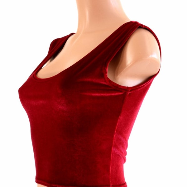 Velvet Tank Top - Etsy