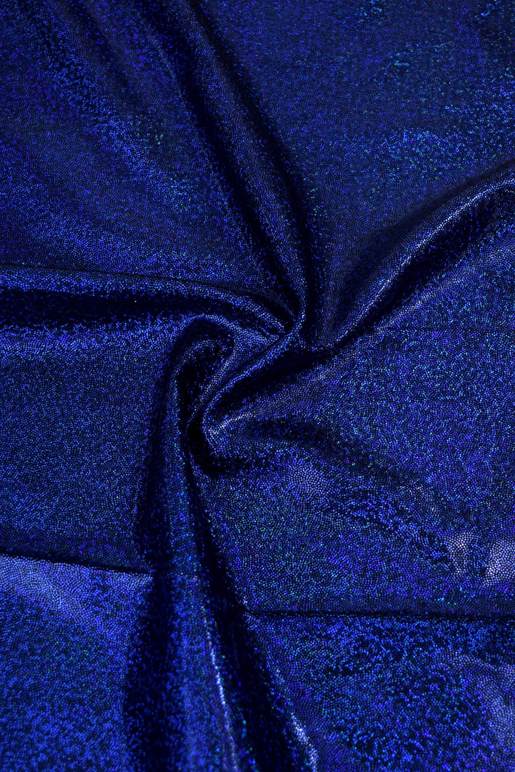 Royal Blue Sparkly Jewel Holographic Metallic Circle Cut Mini | Etsy