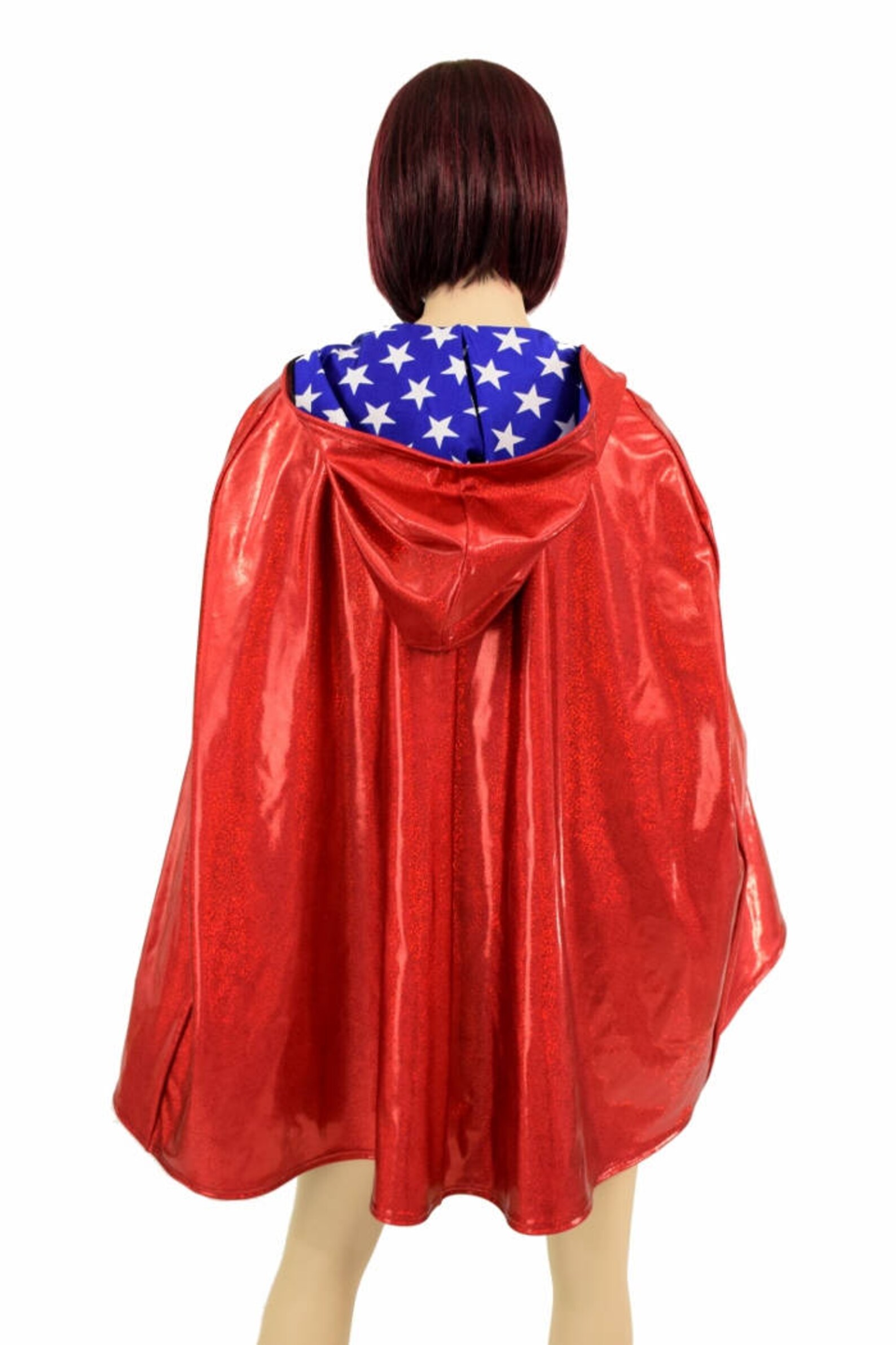 Unisex 35 Long Reversible Red Sparkly Jewel & Blue and - Etsy