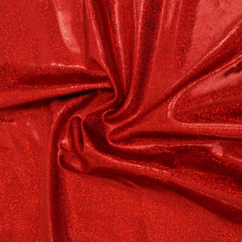 Solid Red Stretch Velvet Fabric by the Yard - Etsy