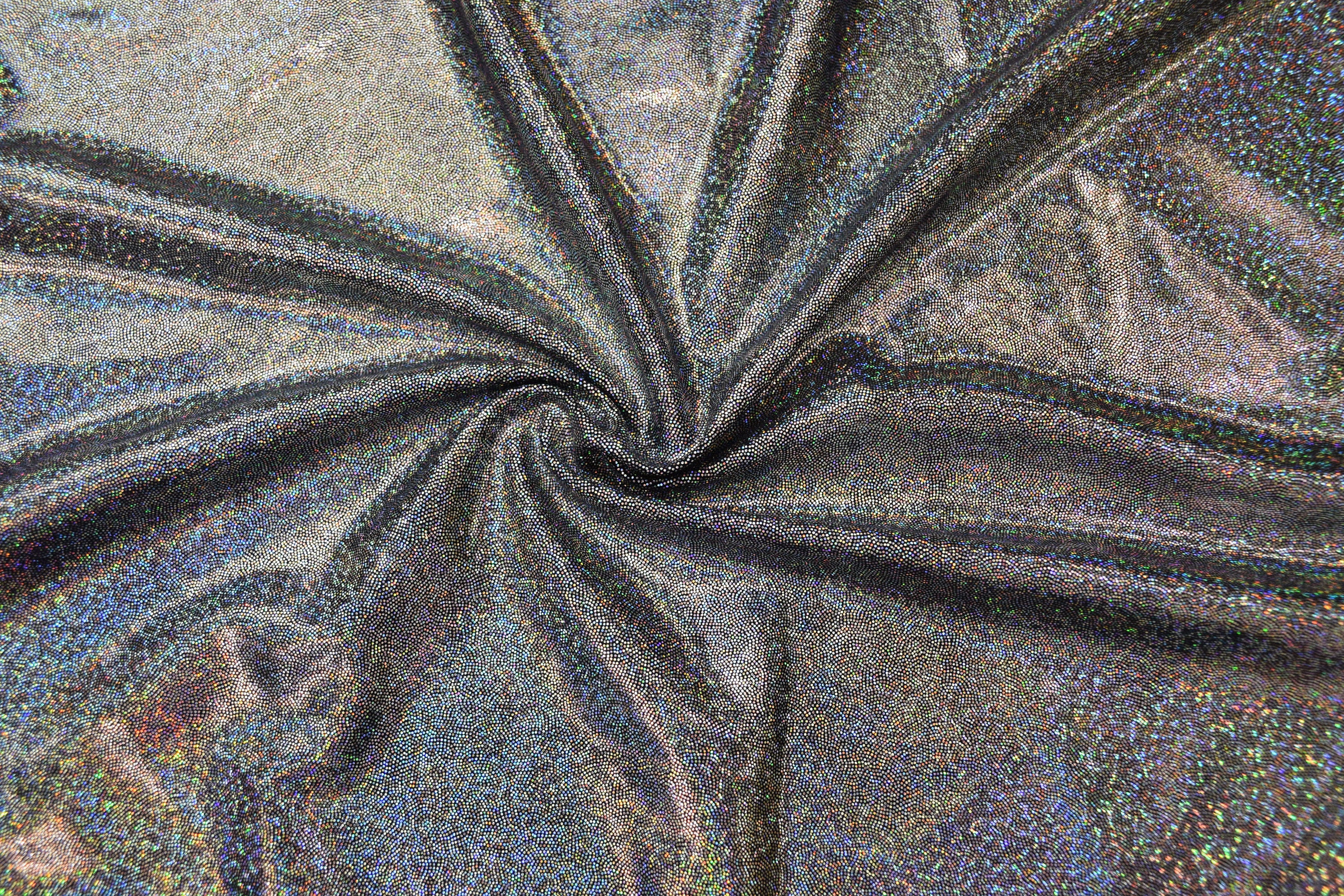 Silver Holographic Four Way Stretch Spandex Fabric by the - Etsy