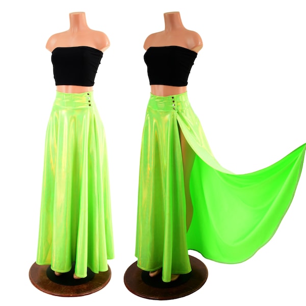 Lime Green Skirt - Etsy