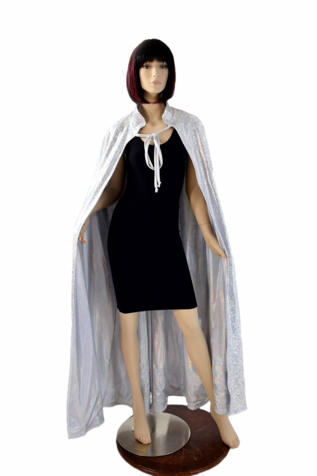 50" or 60" Long Full Length REVERSIBLE Silver on White Shattered Glass ...