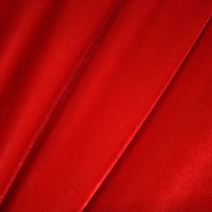 Solid Red Stretch Velvet Fabric (by the Yard) - Etsy