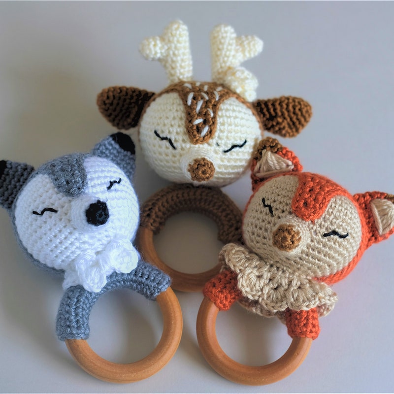 Crochet Fox Rattle Pattern - Etsy