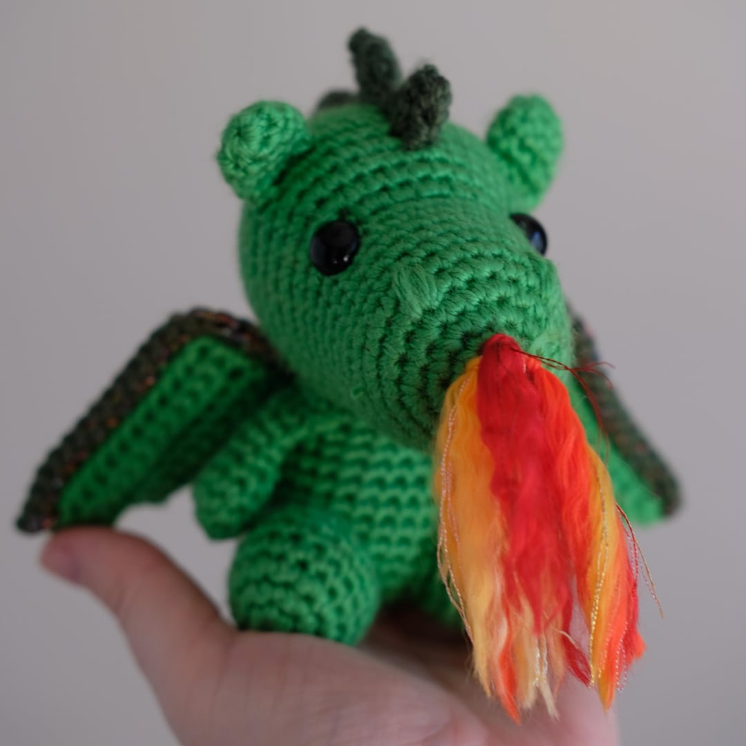 Dragon, Crochet Dragon Toy, Amigurumi Dragon, Crochet Dragon, Small ...
