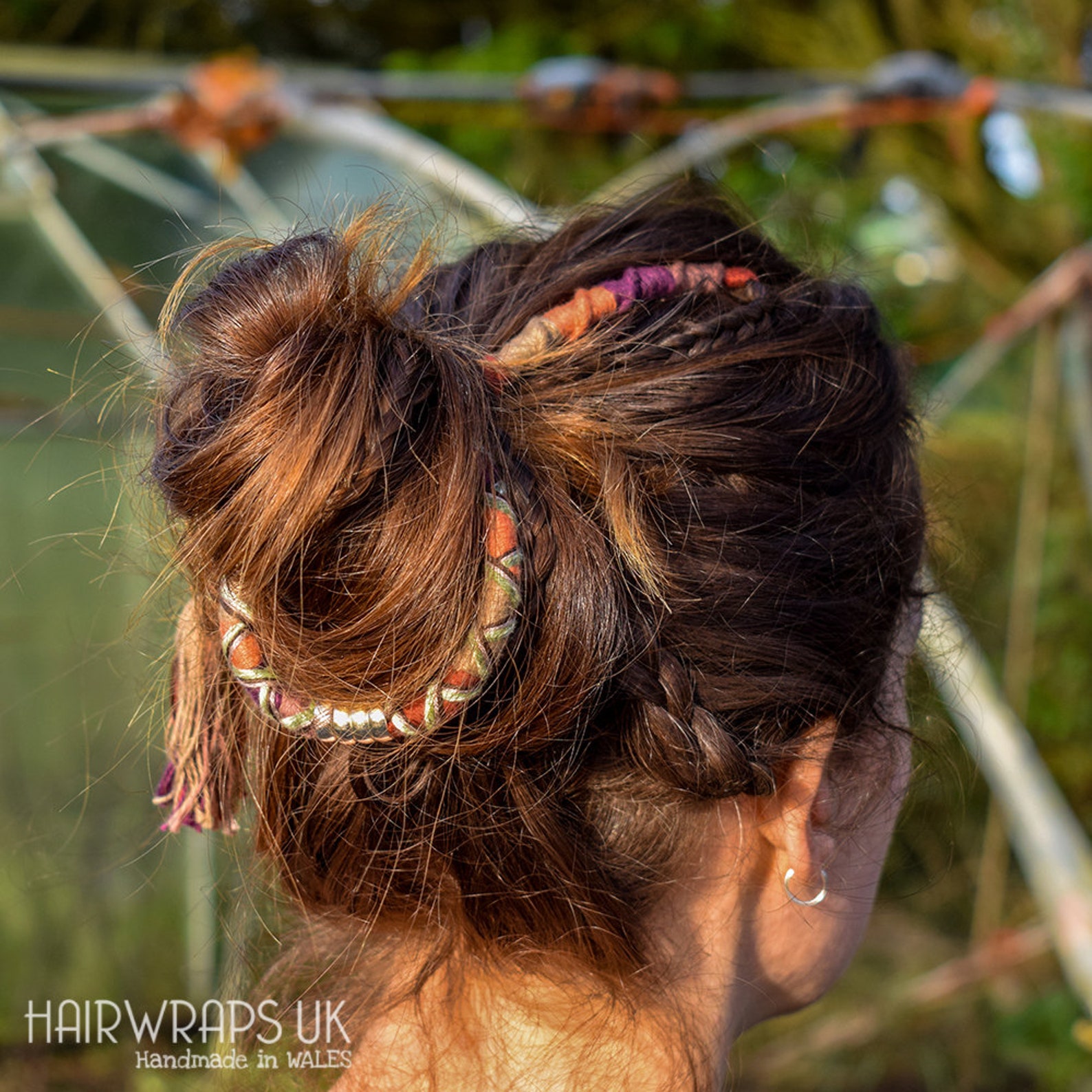 Cotton Hair Wrap for Dreads or Natural Hair Vegan Dread Wrap | Etsy