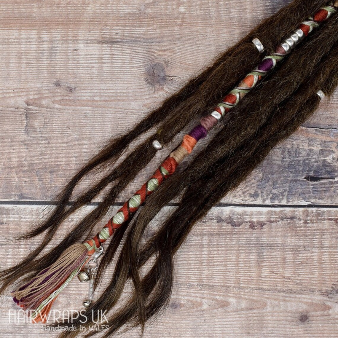 Cotton Hair Wrap for Dreads or Natural Hair Vegan Dread Wrap | Etsy
