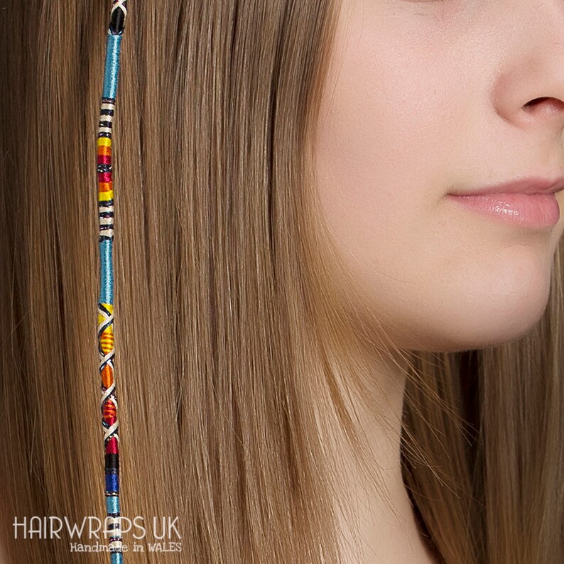 Fashion Hair Wrap Bohemian Hair Extension Reusable Hair - Etsy