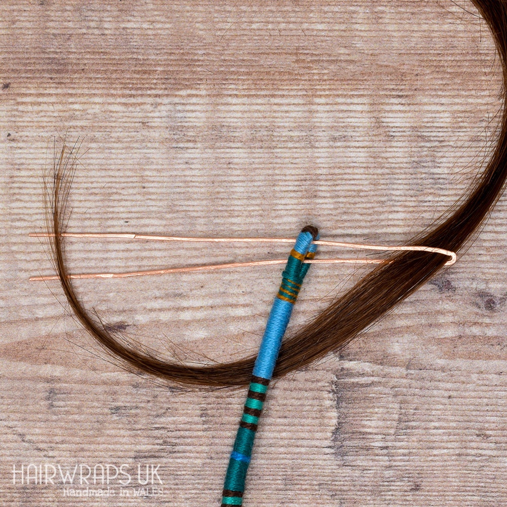 Tie-in Tool - Tool to Thread Hair Wraps Onto Hair - Bead-threader ...