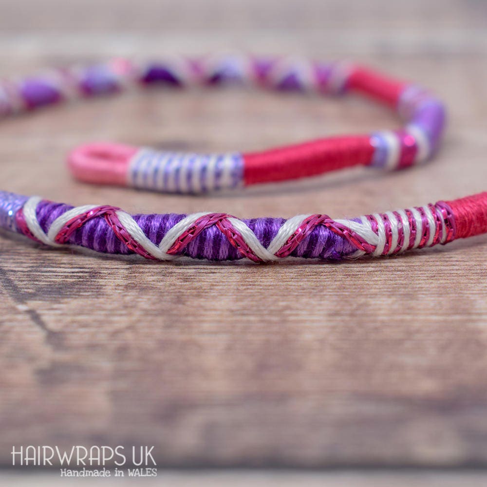 Cotton Hair Wrap Hairwrap With Beads Holiday Boho Hippy - Etsy UK