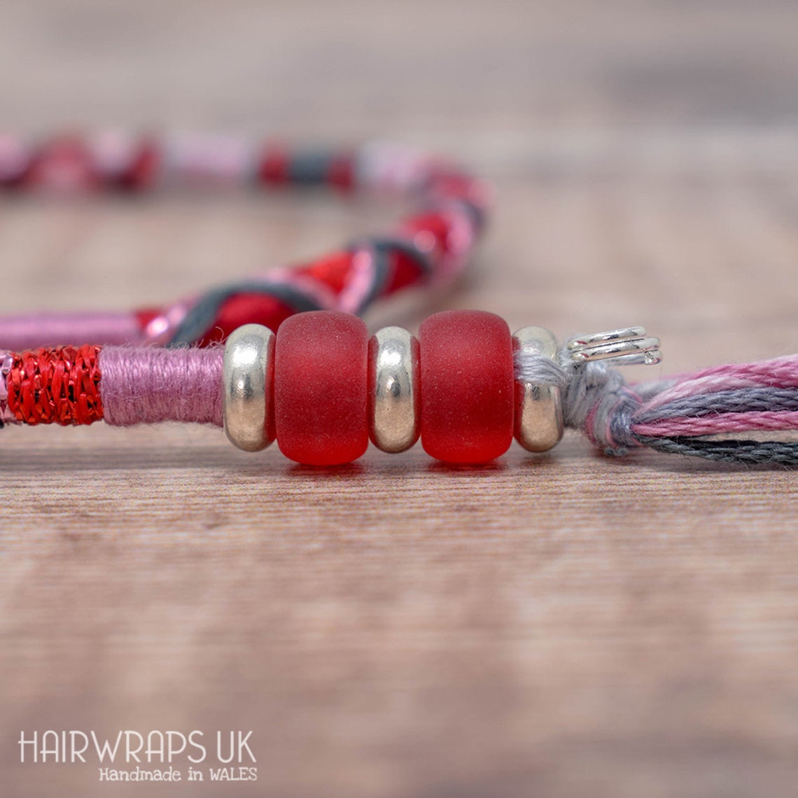 Tribal Hairwrap, String Hair Extension, Cotton Hair Wraps, Made to ...