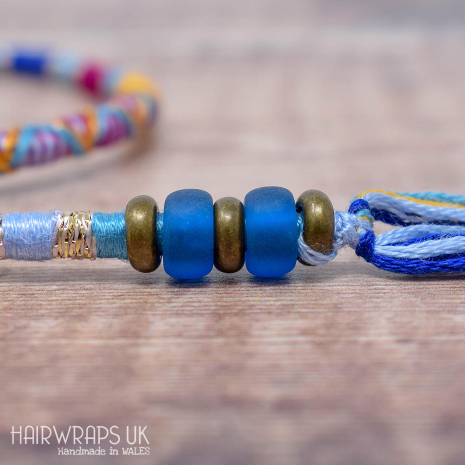 Cotton Hair wrap Tribal Hair braid Holiday Hairwrap Indian | Etsy