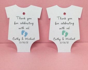 Baby gift tags | Etsy