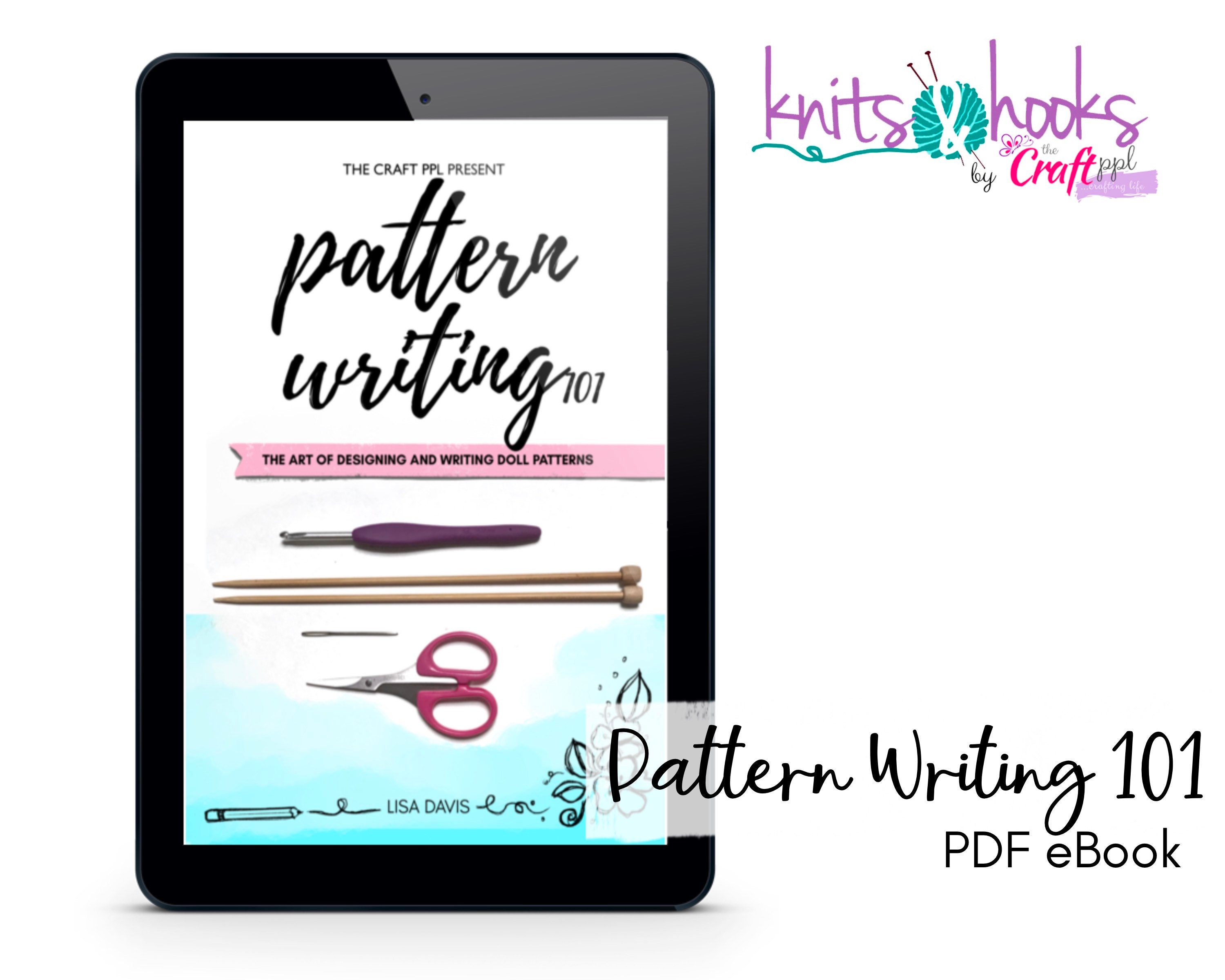 Pattern Writing 101 PDF Instant Download How To Write Doll | Etsy