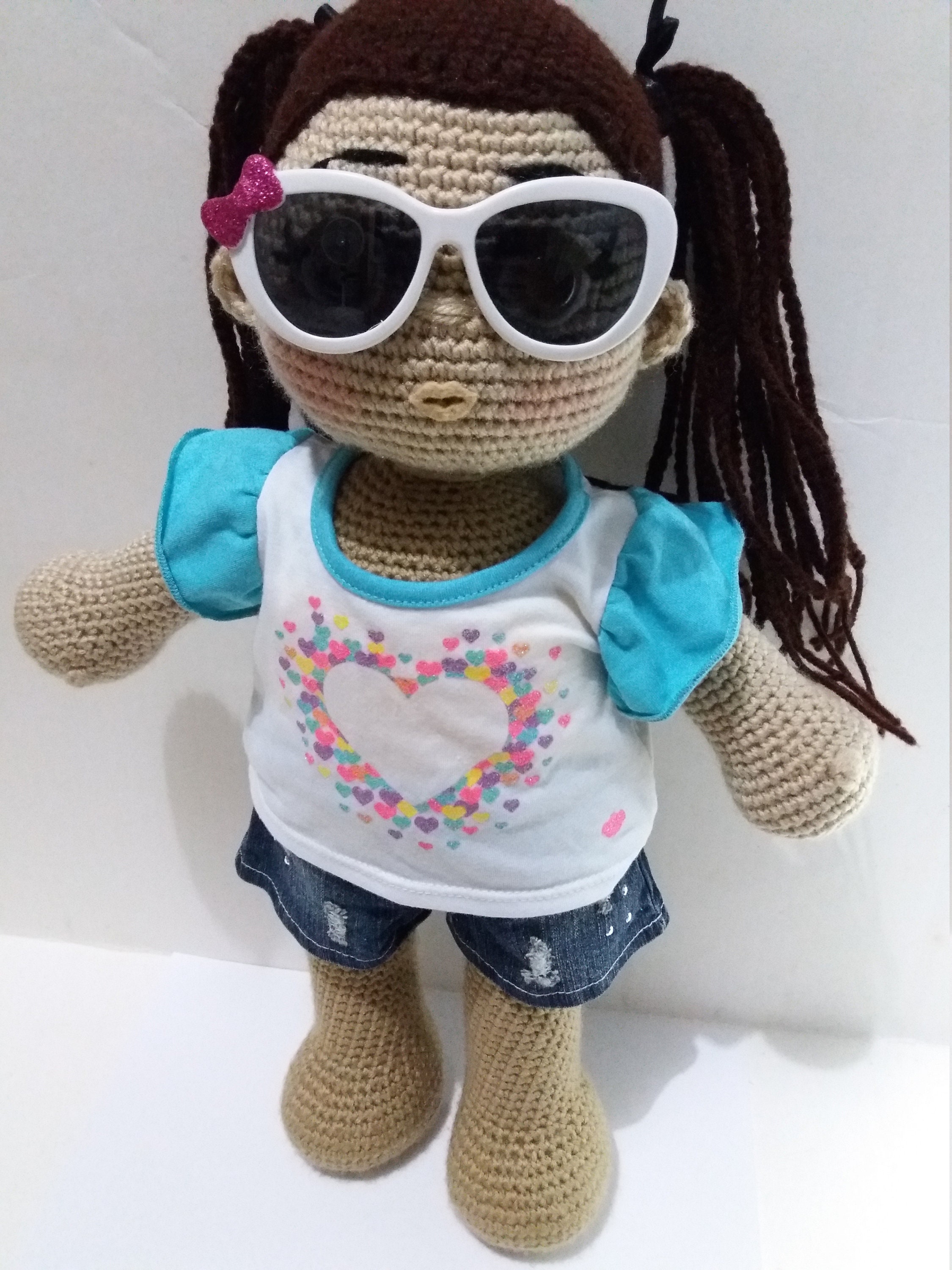 Baylee Crochet Doll Pattern 18 Doll Pattern Instant | Etsy