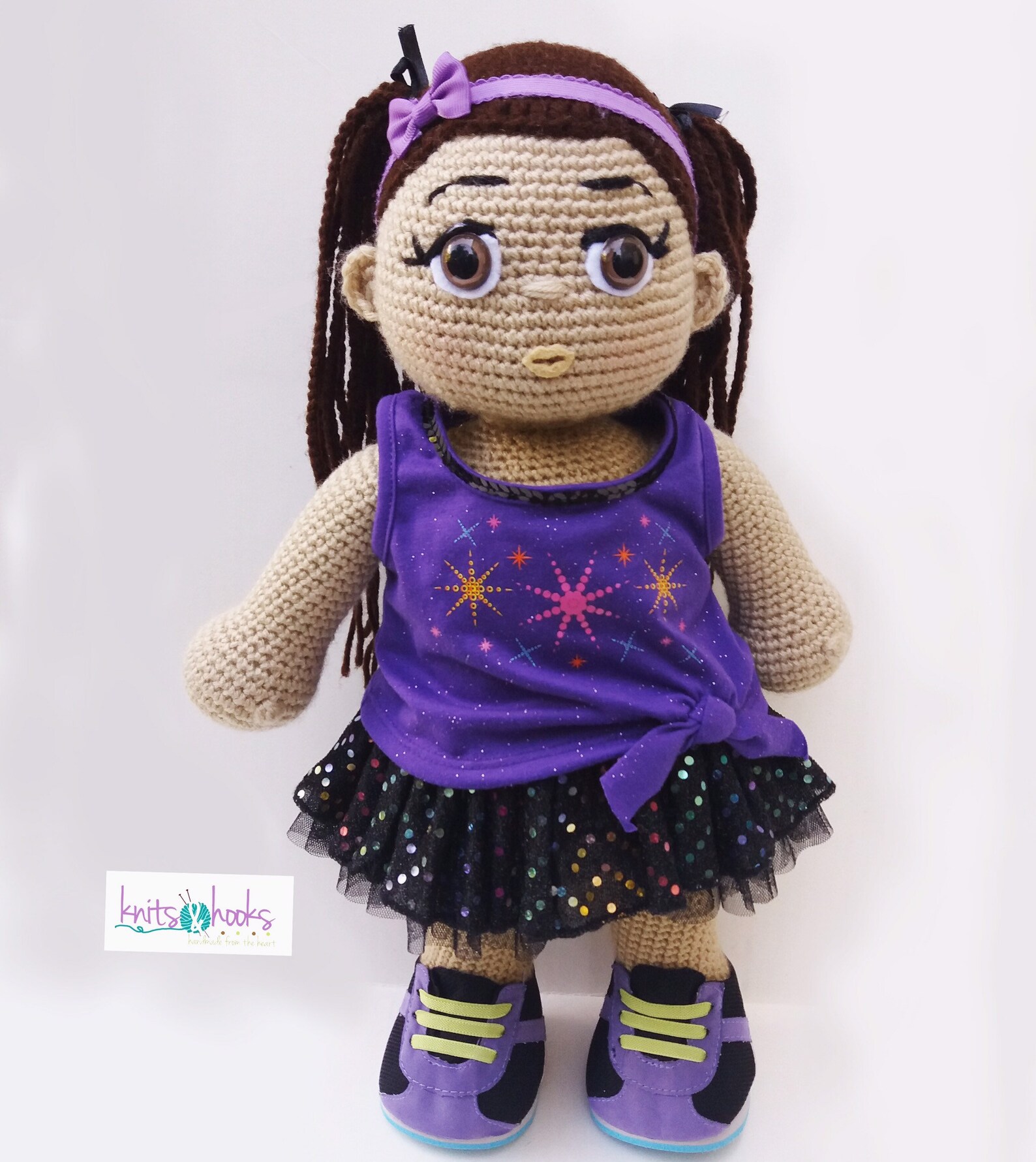 Baylee Crochet Doll Pattern 18 Doll Pattern Instant | Etsy