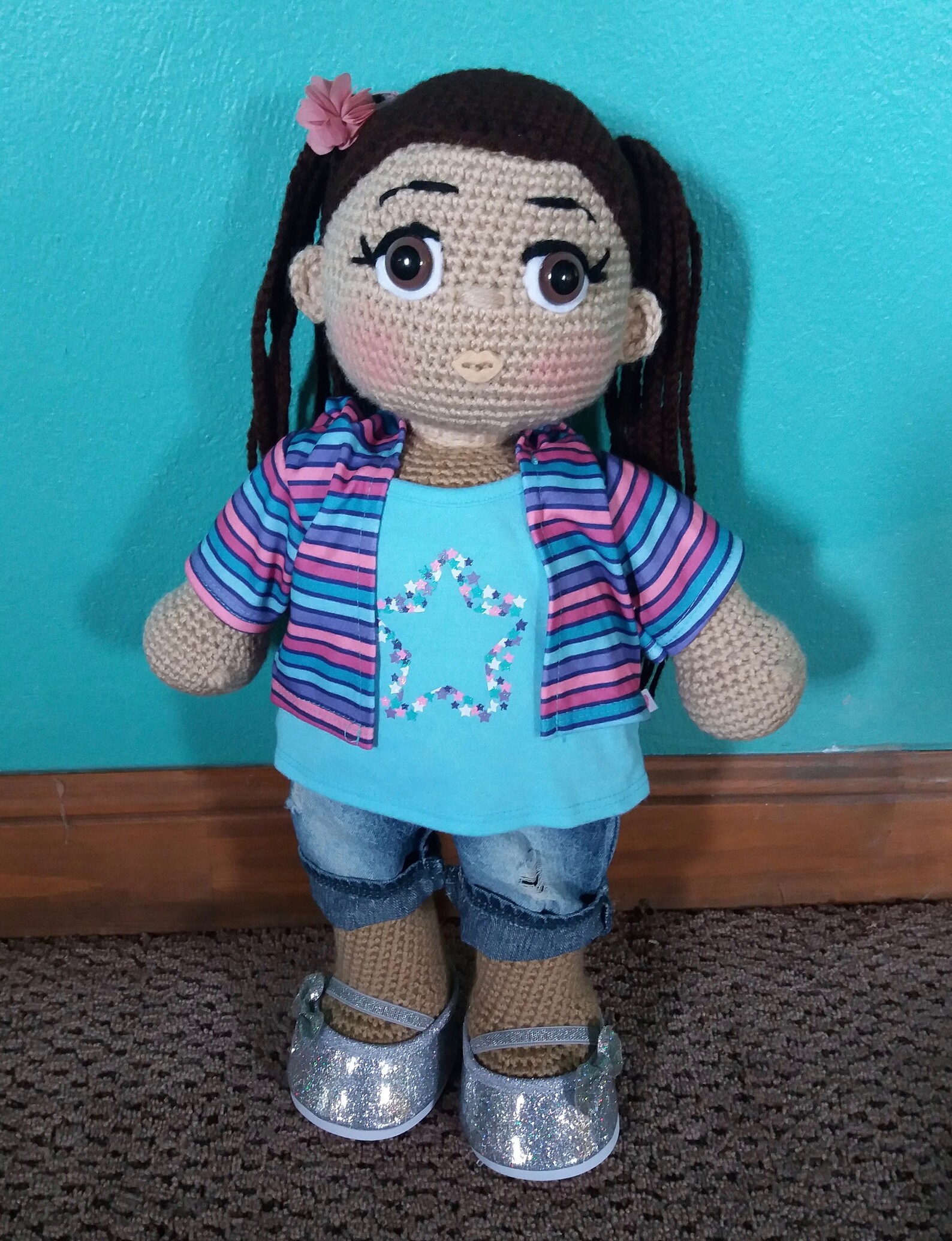 Baylee Crochet Doll Pattern 18 Doll Pattern Instant | Etsy