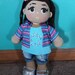 Baylee Crochet Doll Pattern 18 Doll Pattern Instant - Etsy