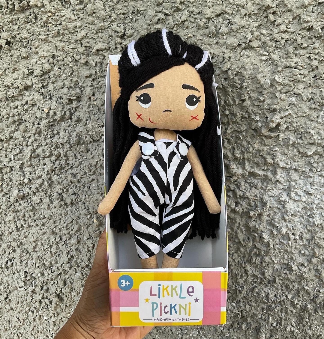 10 Cloth Doll Likkle Pickni Cotton Doll - Etsy