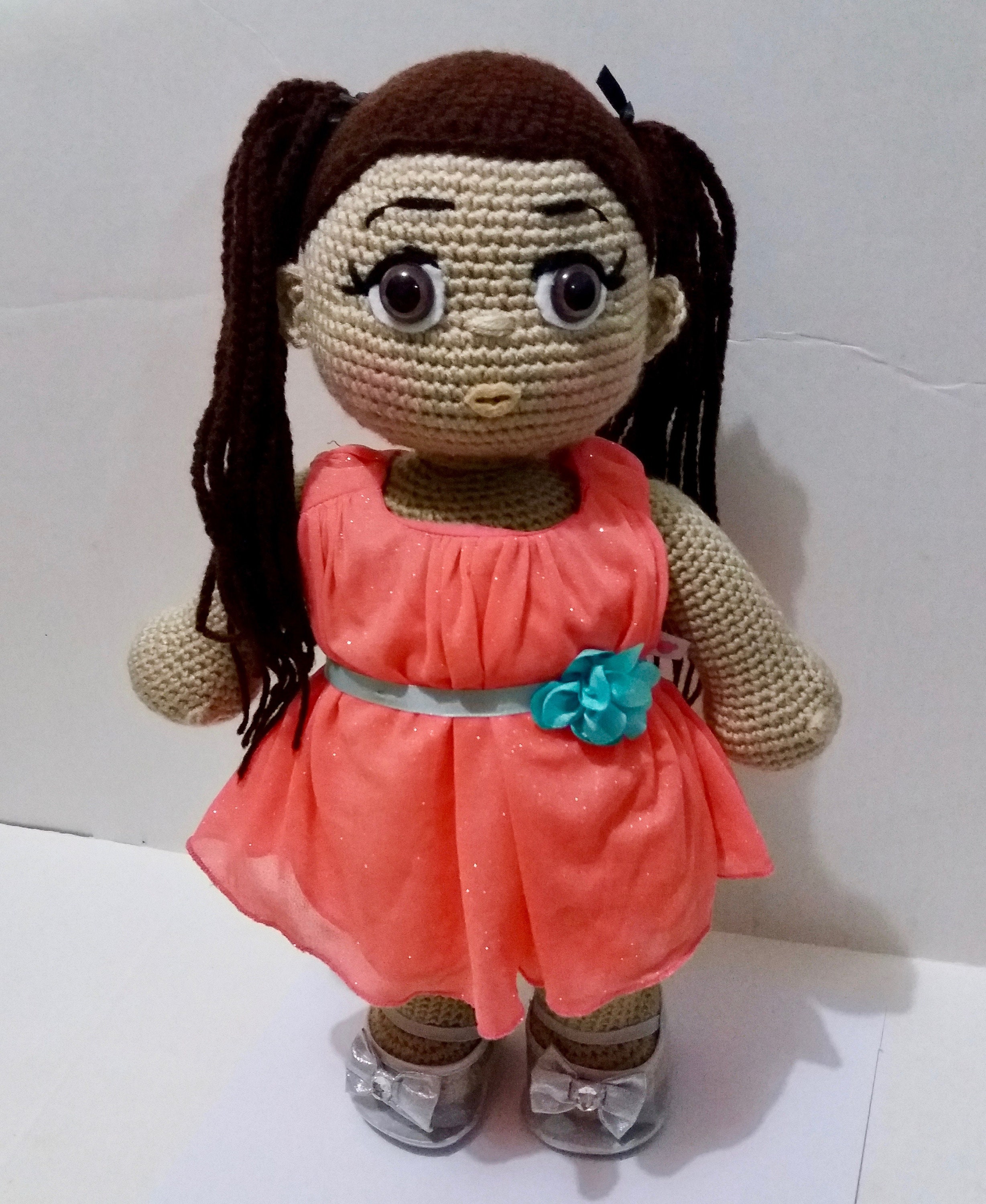 Baylee Crochet Doll Pattern 18 Doll Pattern Instant | Etsy
