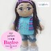 Baylee Crochet Doll Pattern 18 Doll Pattern Instant - Etsy